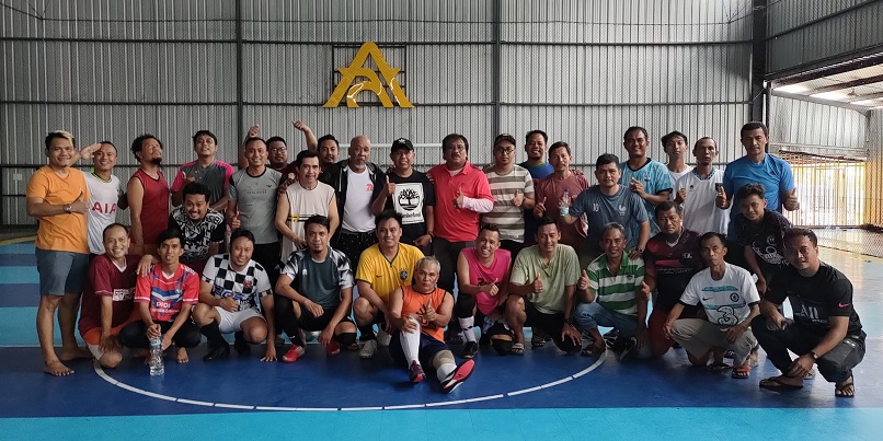 Jelang Porwanas : Tim Futsal PWI Jateng Rasakan Perlawanan Sengit PDAM ...